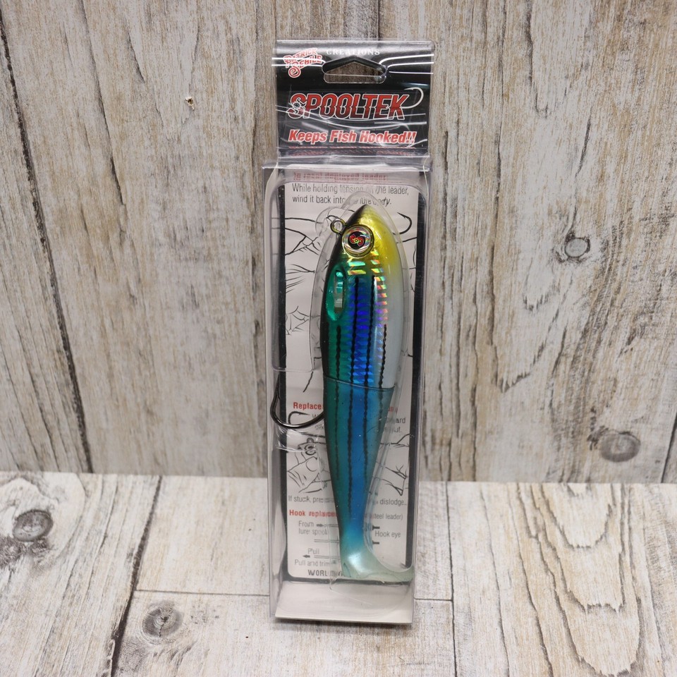 Spooltek Fatty 6" SaltWater Fishing Lure 4Oz Swimbait Fish Jig ...