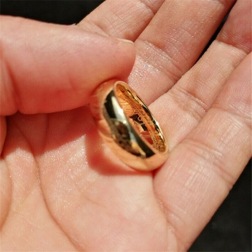 fashion NEW Lord of the Rings The One Ring Tungsten Jewelry Collection ...