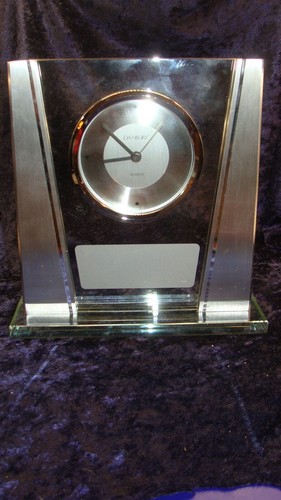 THINGS REMEMBERED QUARTZ MANTEL CLOCK ~ Can Be Engraved~ Works Great~8 ...