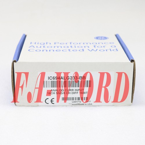 For GE Fanuc IC694ALG233-BB ANALOG CURR INPUT New | eBay