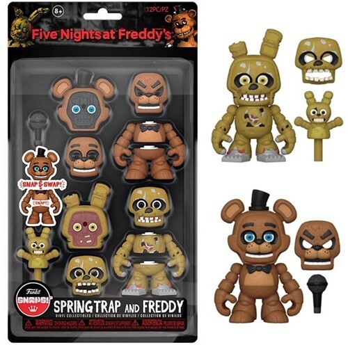 889698649247 Funko FNAF Snaps! Freddy + Springtrap Duo Pack ...