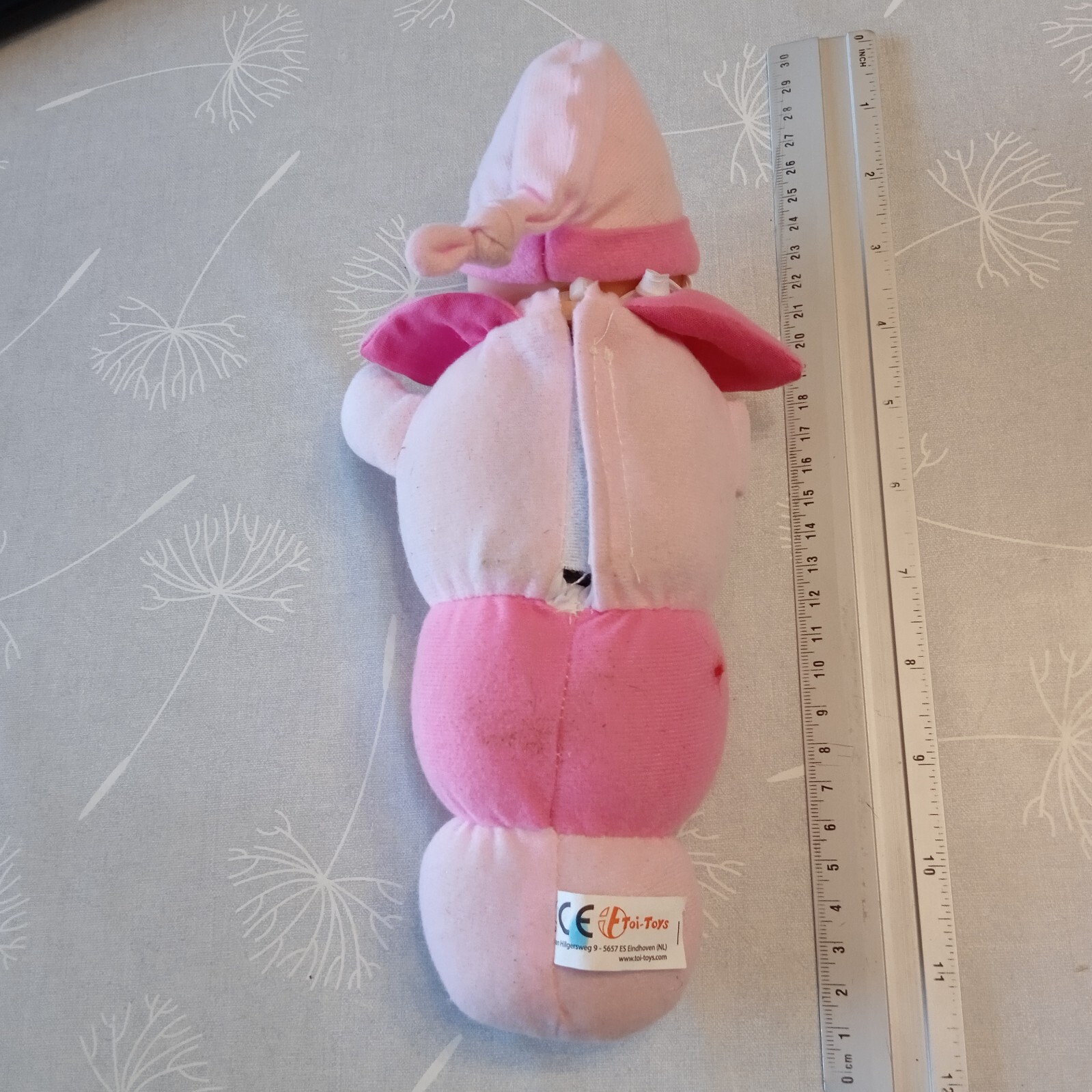 peluche LUCIOLE chenille rose Toi-Toys / Toi Toys - lumière fonctionne ...