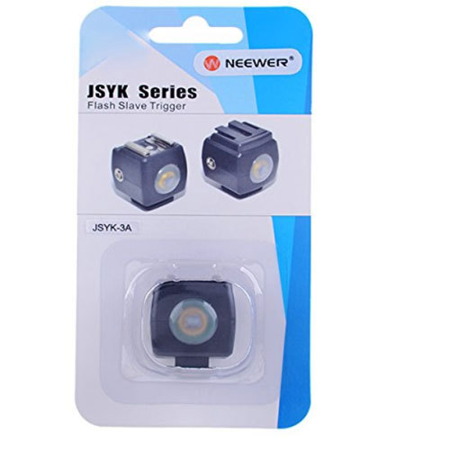 Flash Slave Trigger Hot Shoe Sync Adapter W PC Socket & Sensor Canon JSYK-3A JJC | eBay