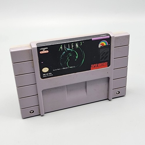 Alien 3 (Super Nintendo SNES, 1992) Game Cartridge Only / Tested | eBay