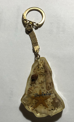 Vintage Barbados Keychain | eBay