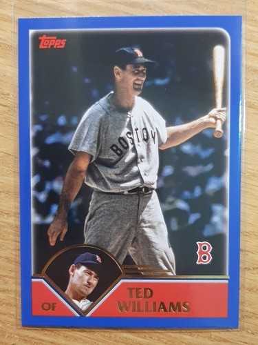2023 TOPPS ARCHIVES TED WILLIAMS #216 BOSTON RED SOX | eBay