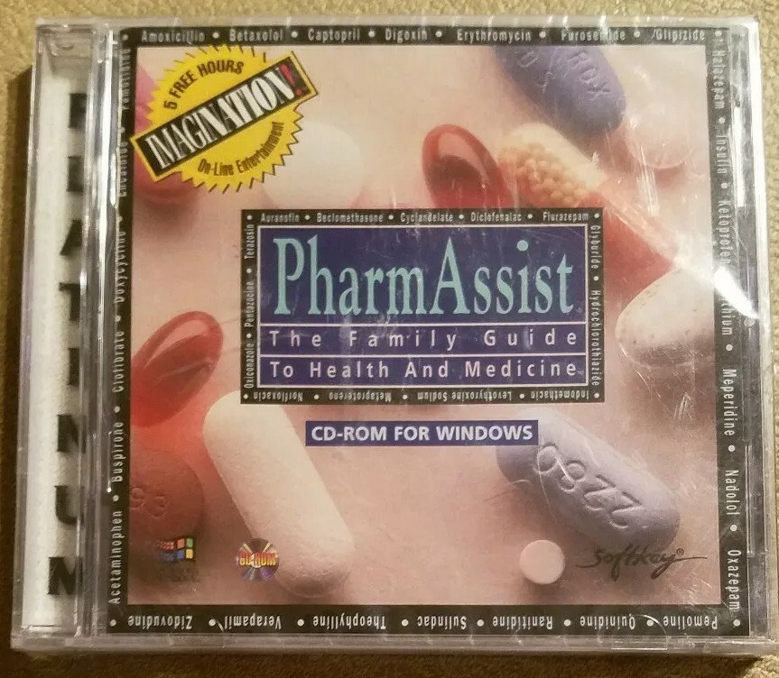 NEW Pharm Assist Family Guide to Health and Medicine CD windows how drugs work | eBay