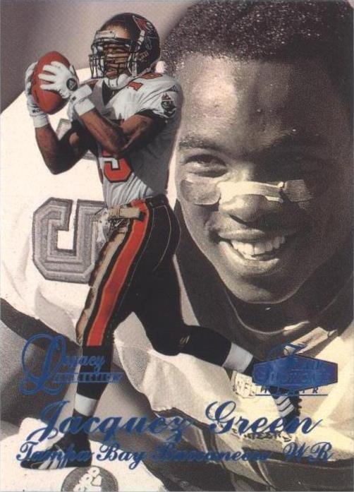 1998 Flair Showcase - Jacquez Green #40 Legacy Collection Row 3 /100 ...