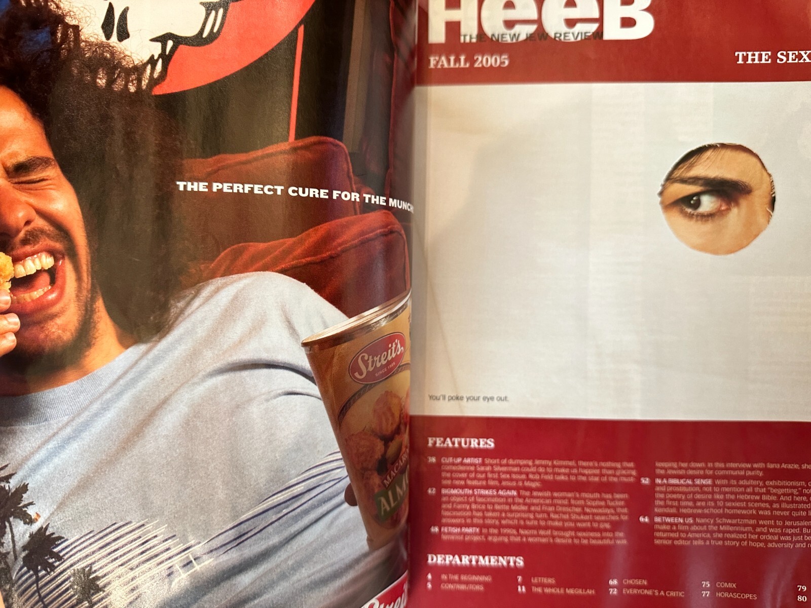 HEEB Magazine # 9 Fall 2005 The Sex Issue Sarah Silverman Heeb Jewish ...
