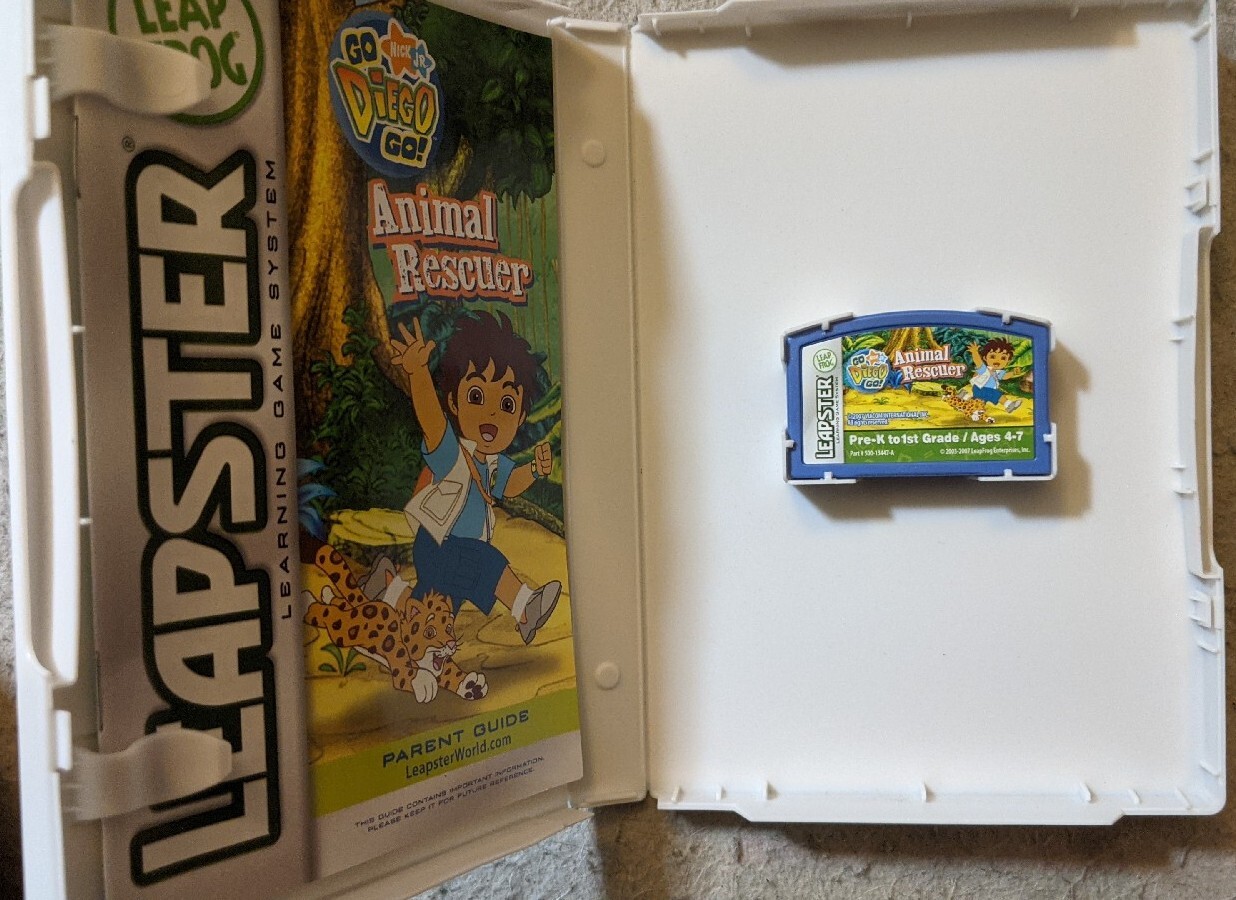 Go Diego Go: Animal Rescuer [Leap Frog Leapster] Complete in Box | eBay