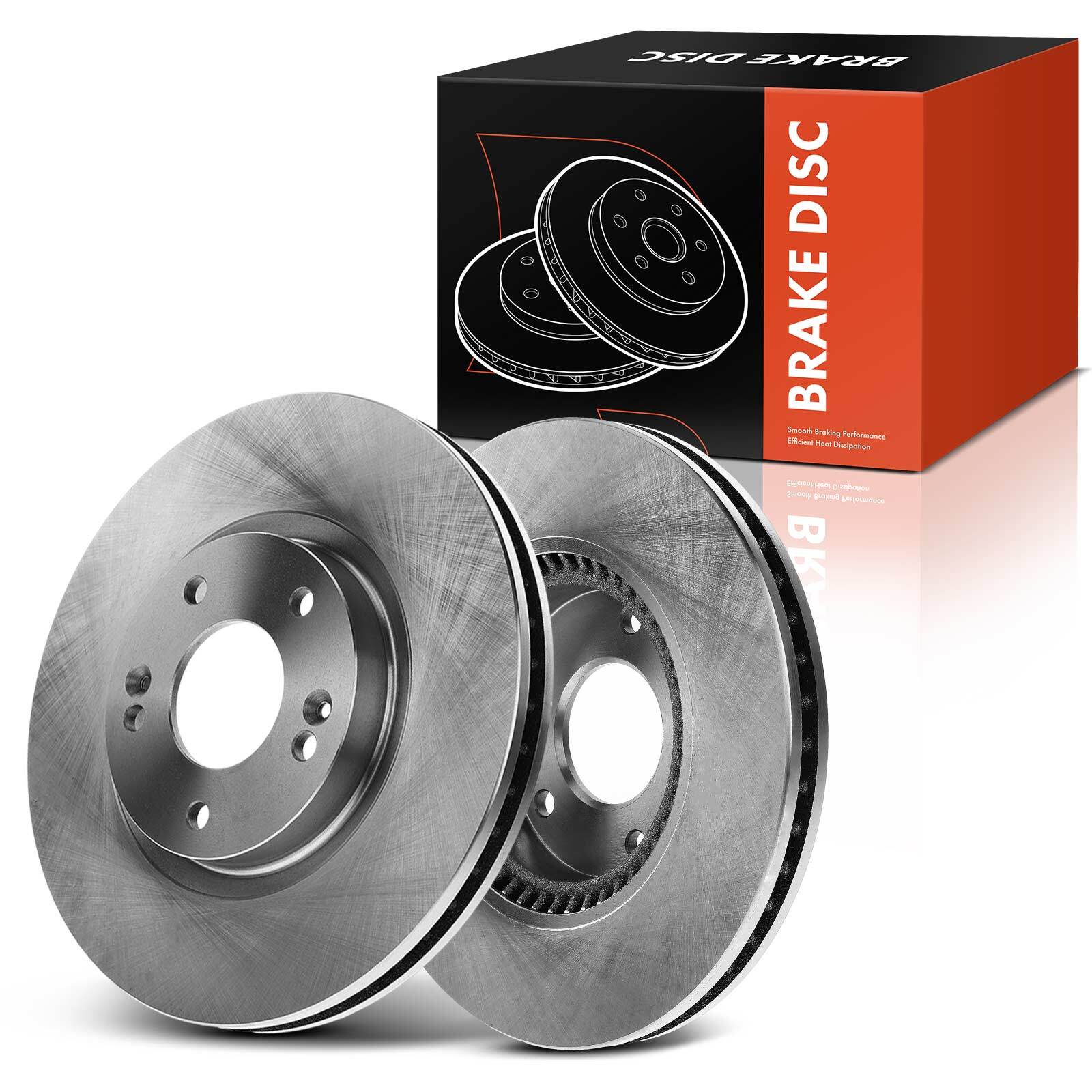 Front Disc Brake Rotors for Hyundai Sonata 2006-2016 Veloster Tucson ...