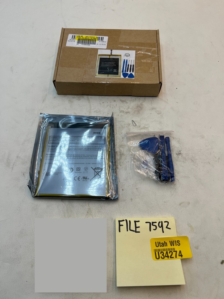 (QTY 3) Replacement Li-Po Battery for Amazon Kindle Fire HD 8 7th Gen ...