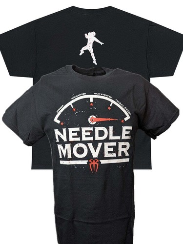 Roman Reigns Needle Mover Black T-shirt, Print Fanmade | eBay