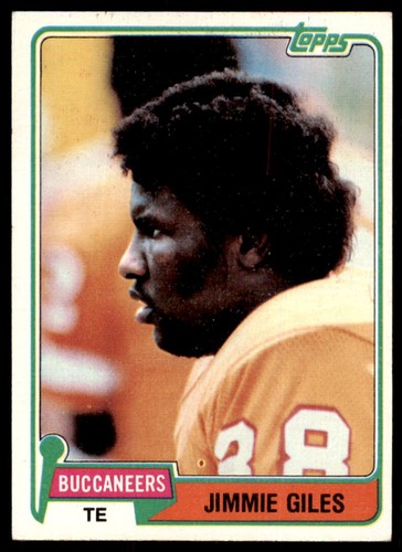 1981 *TOPPS JIMMIE GILES TAMPA BAY BUCCANEERS #293 | eBay