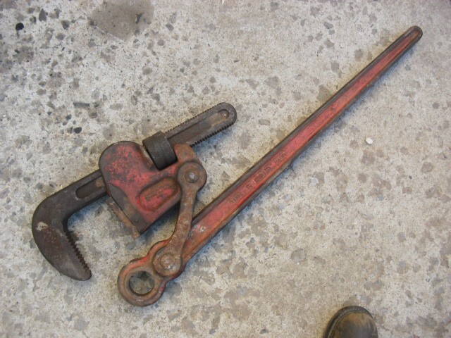 Ridgid SUPER SIX Heavy Duty Compound Leverage Wrench 48" | eBay