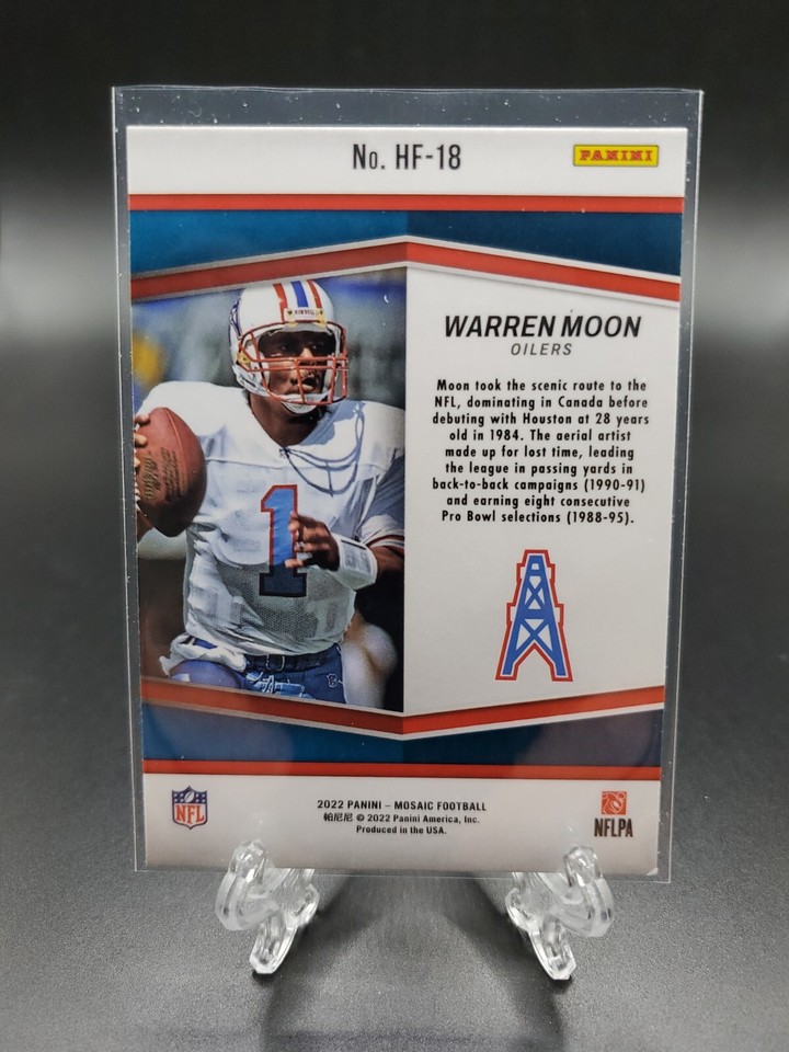 2022 Mosaic Holofame Warren Moon, Card # HF-18 | eBay