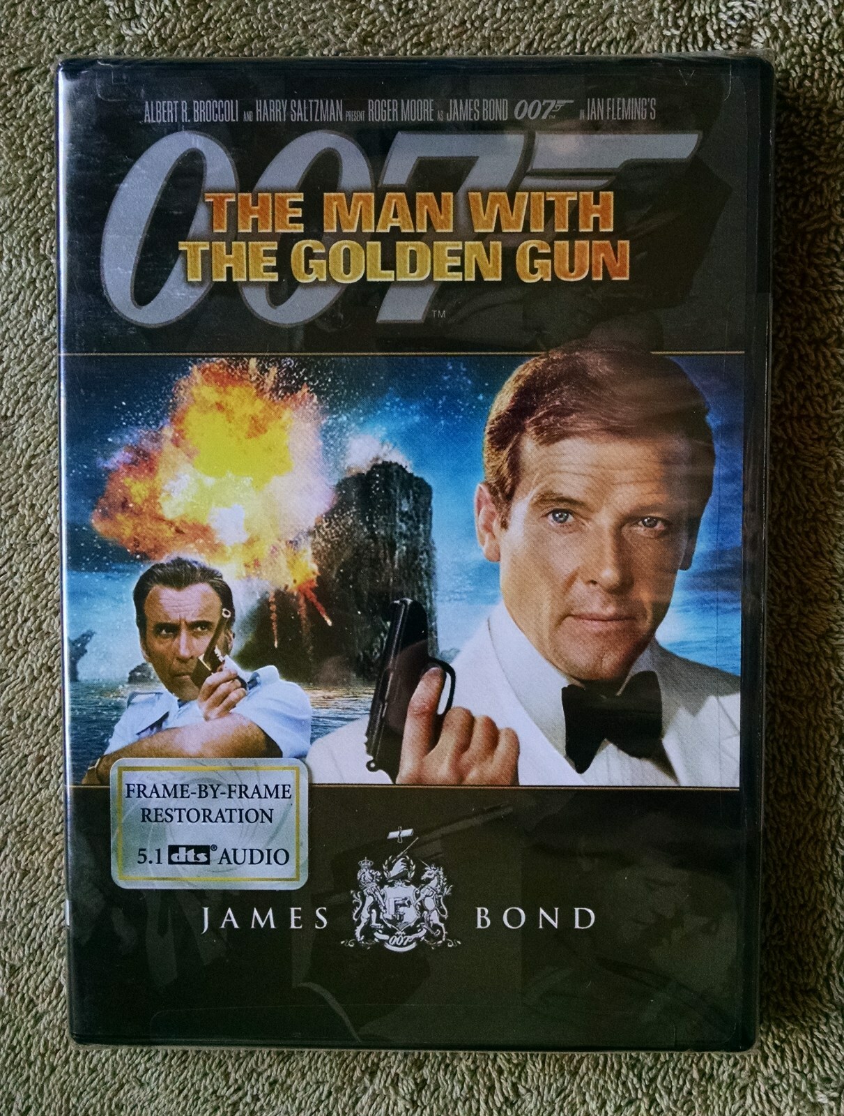The Man With The Golden Gun Dvd Cover
