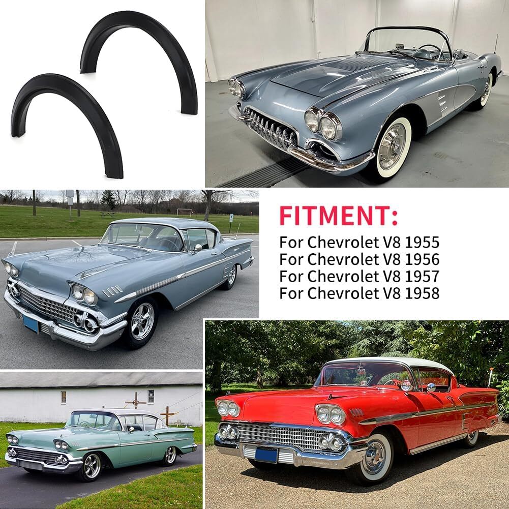 For 1955-1958 Chevrolet GMC 265, 283 CID Rubber Rear Main Seal Gasket ...