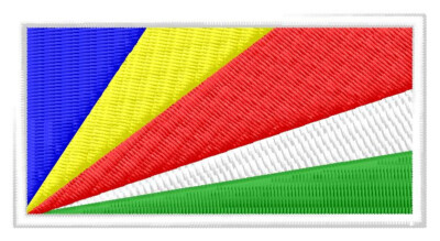 Flag Seychelles Drapeau Les Seychelles ecusson brodé patche Thermocollant patch | eBay