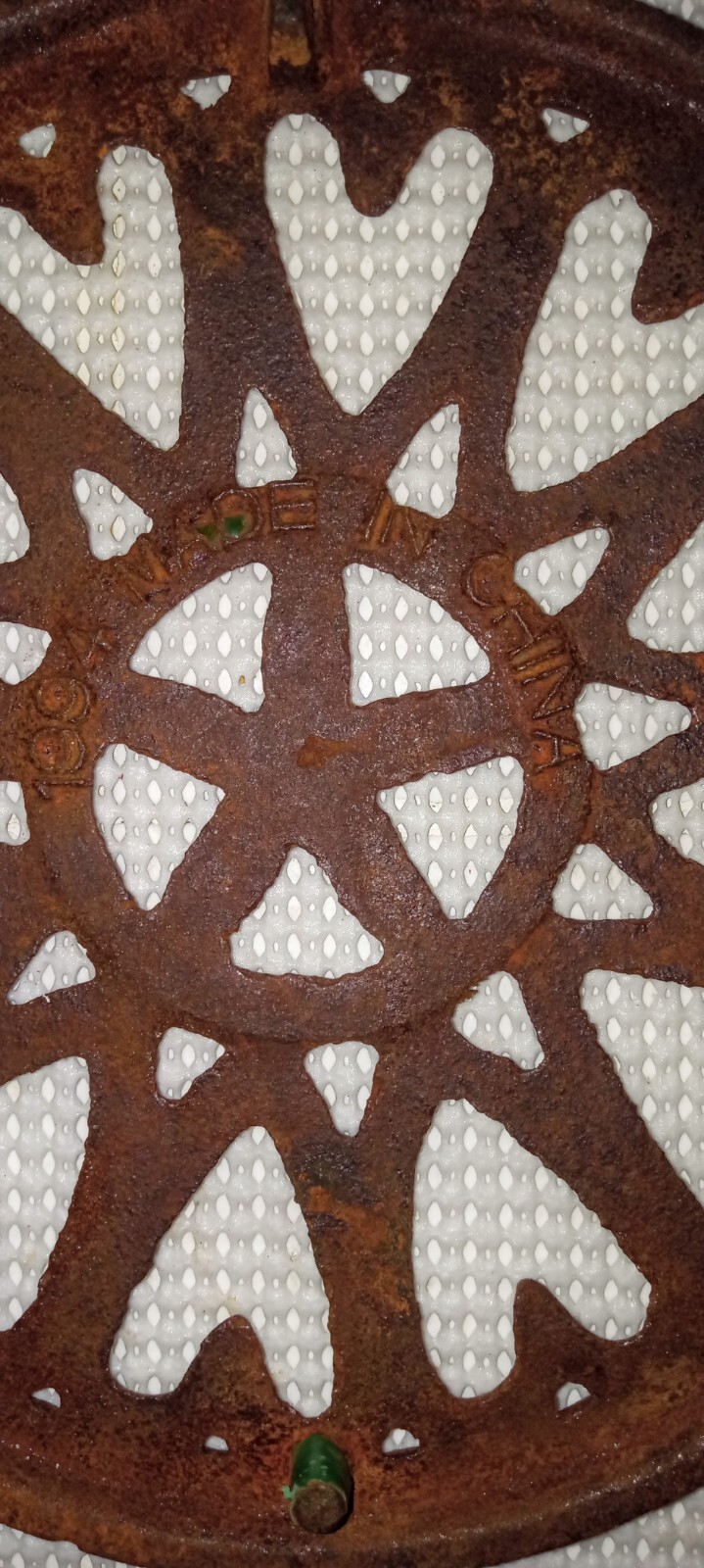 Two Vintage Cast Iron Rustic Trivets Western Wall Art Garden Patio | eBay
