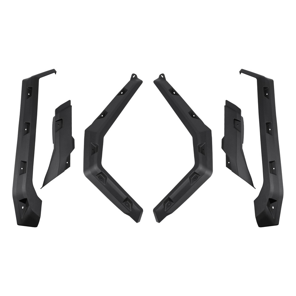 Front & Rear Fender Flares Mud Guards for 2016-2024 Can-Am Defender ...