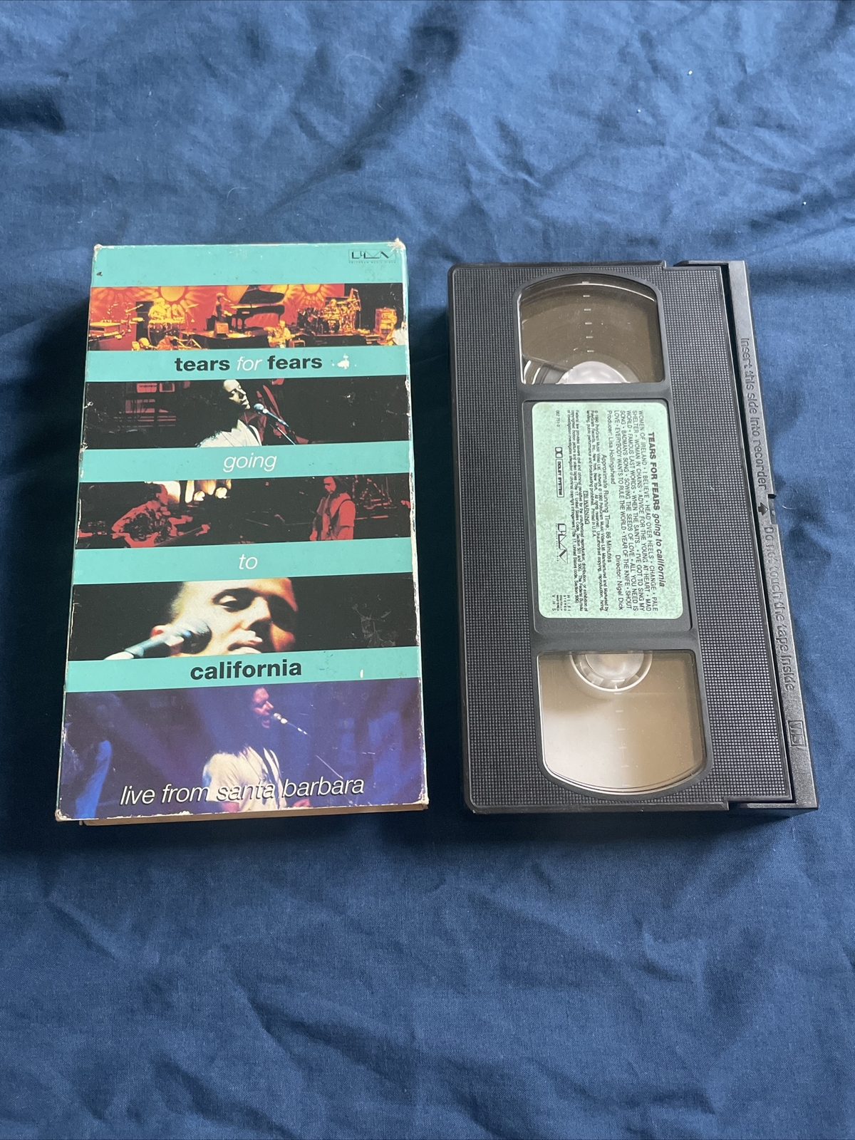 Tears for Fears - Going to California (VHS, 1990) for sale online | eBay