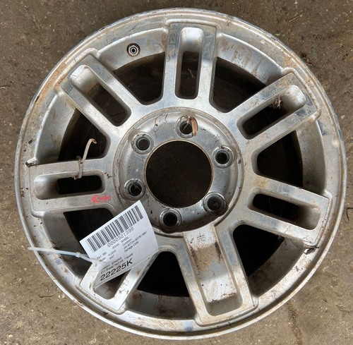 2006 - 2009 Hummer H3 Alloy Wheel 16x7-1/2 Satin Machine Finish OEM ...