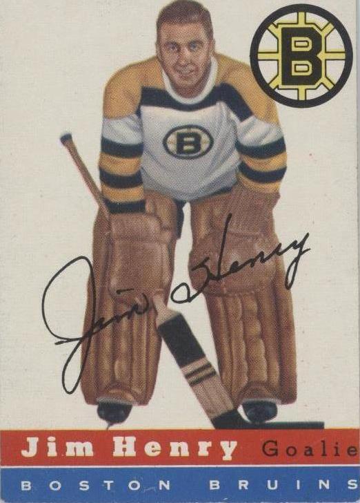 1954-55 Topps - Jim Henry #37 for sale online | eBay