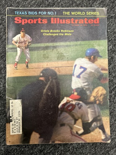 Sports Illustrated October 20 1969 Brooks Robinson World Series Miracle ...