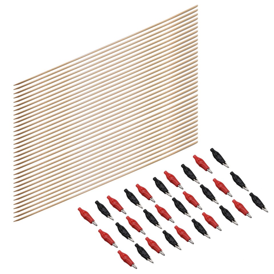 30 Pcs Color Painting Clip Holder Stick Metal For Gundam Toys Building ...