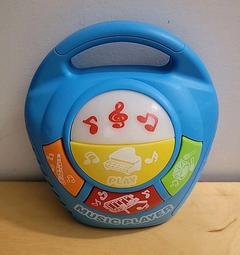 Keenway Music Player Light Baby Blue 4 Instruments, Plays Songs ...