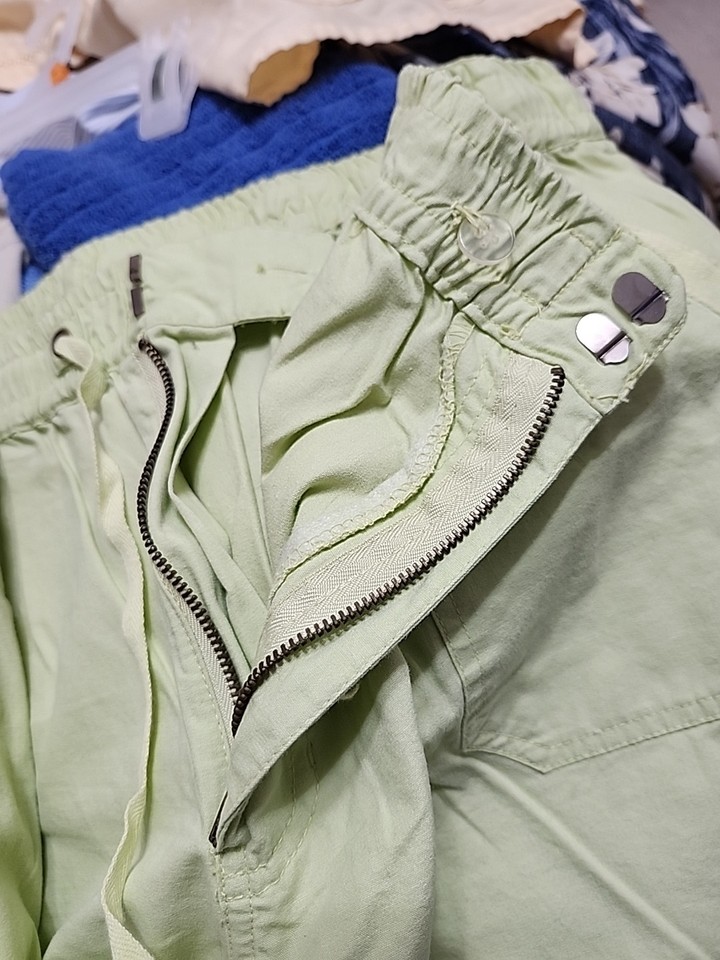 * Chadwick’s REAL COMFORT Green Embroidered Pistachio Skirt & Pants ...