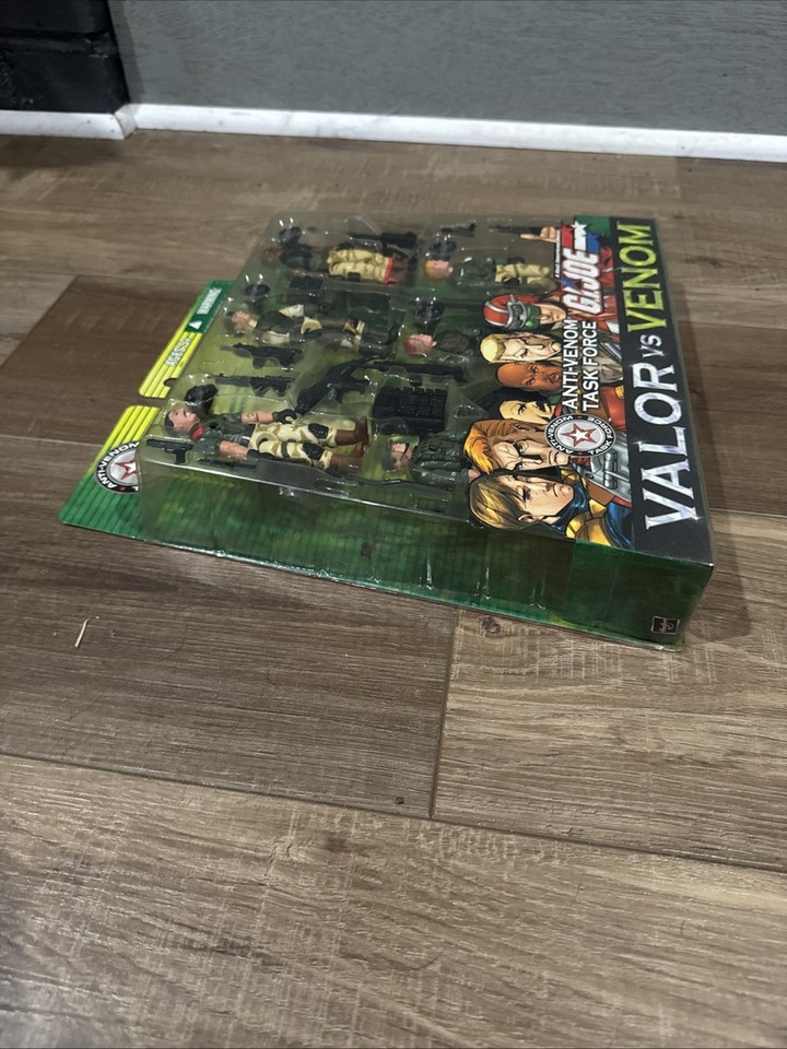 GI Joe Valor Vs Venom ANTI VENOM TASK FORCE 2004 TRU exclusive 6 pack ...