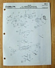 Delta 36-220 10" Compound Miter Saw for sale online | eBay