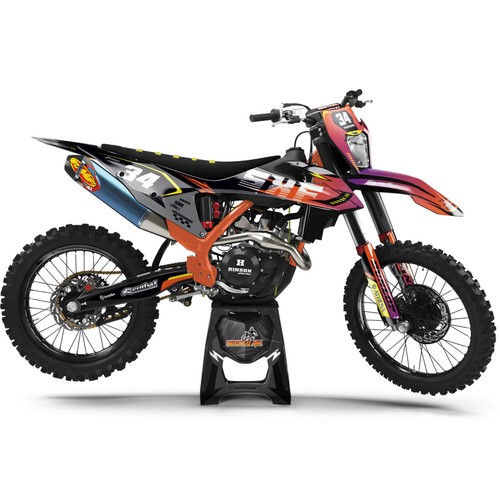 MX Motocross Graphics Kit Wicked MX Graphics Kit: Fits All Models All ...