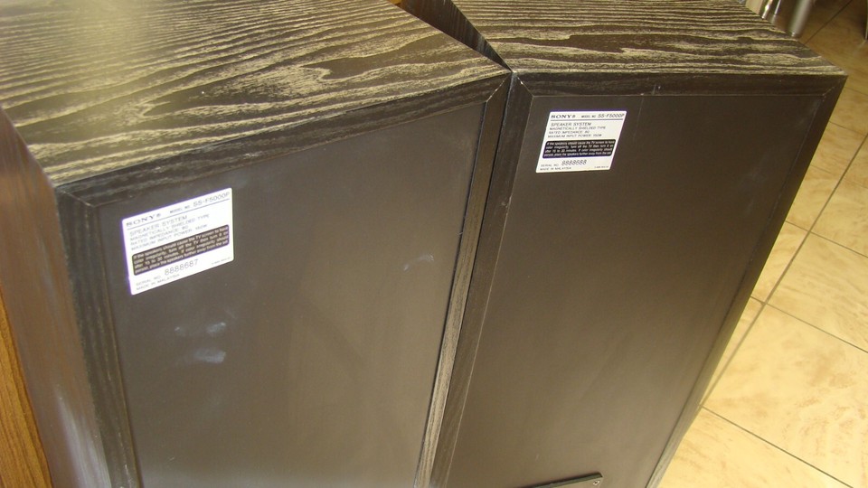 Sony SS F5000P Floor Speakers /Tested/Excellent Condition | eBay