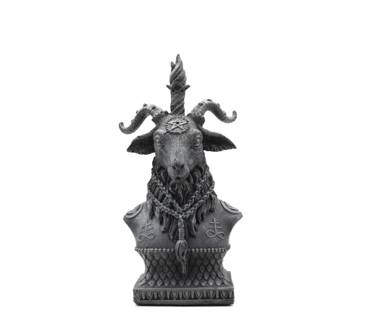 Goat Baphomet Satanism Sabbatic Sculpture Statue Figure