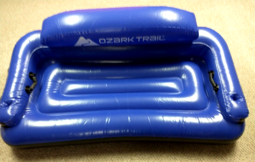 Ozark Trail inflatable River Sofa In Box Tested READ Pool Float Couch ...