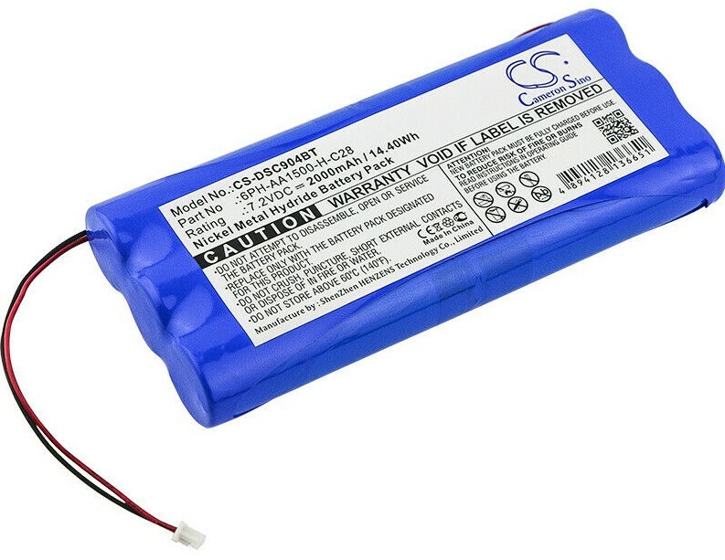 Alarm Battery 6PH-AA1500-H-C28 for DSC 9047 Powerseries Security System ...
