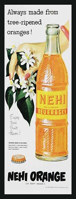 Vintage Orange Nehi Metal Sign FREE SHIPPING Kitchen Decor | eBay