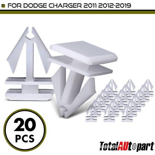 20Pcs Rocker Panel Moulding Clips for Dodge Charger 2011-2019 15.9mm ...
