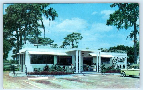 ONECO, Florida FL ~ Roadside GRAHAM'S COLONIAL DINER Manatee County ...