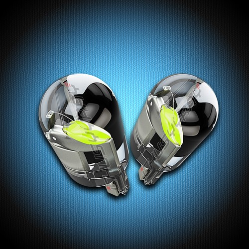 2X Ice Blue LED Instrument Dash Cluster Light Bulbs T10 194 168 For ...