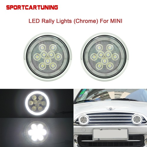 LED DRL Driving Fog Lamp Rally Light For Mini Cooper R55 R56 R57 R58 ...