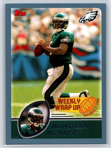 2003 Topps Weekly Wrap Up #301 Donovan McNabb Philadelphia Eagles ...