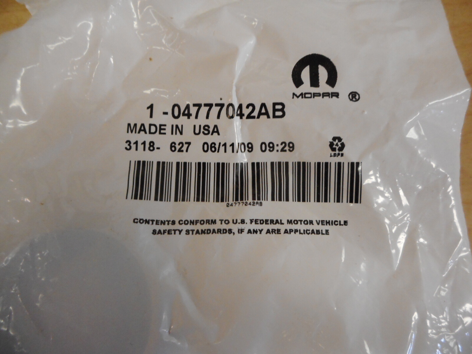 MoPar Spark Plug Tube Seal- NOS - '99-'11 MY - P/N 4777042AB | eBay