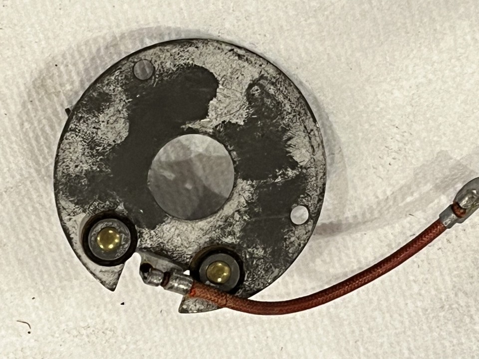 NORS Lower Plate Distributor Breaker Plate for Ford Model A 1928-1934 ...