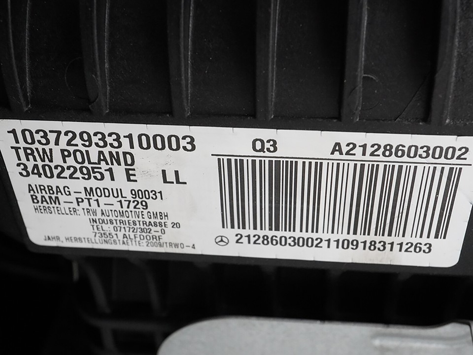 2010 - 2013 Mercedes Benz E Class W212 Dashboard Panel Cover Unit ...