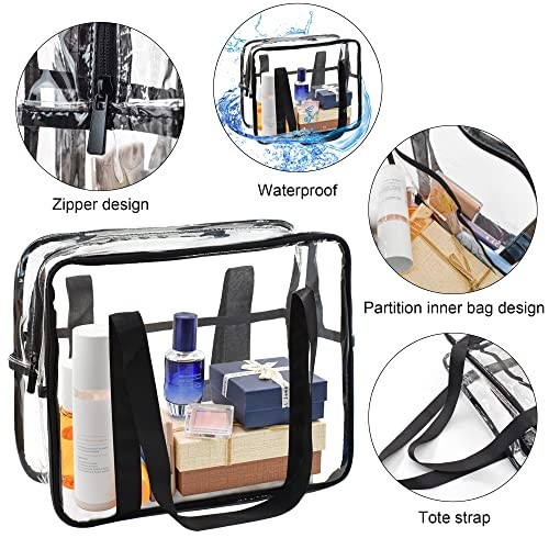 Clear Bag, Transparent Vinyl Bag, Tote Bag, Pool Bag, Large Capacity ...