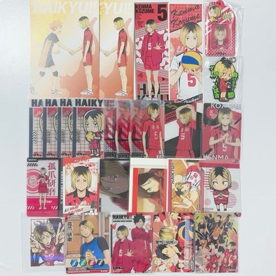 Haikyuu!! Kozume Kenma 26pc Merch Lot - Postcards, Stickers, Straps | eBay